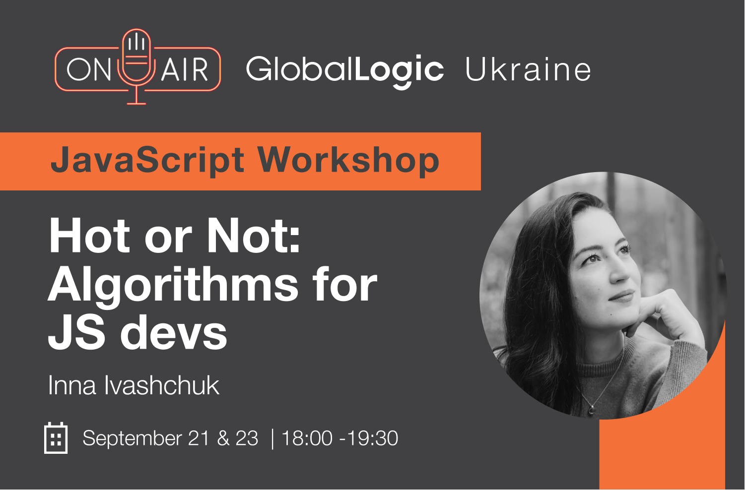 Матеріали JavaScript Workshops: “Hot or Not: Algorithms for JS devs” - GlobalLogic Ukraine