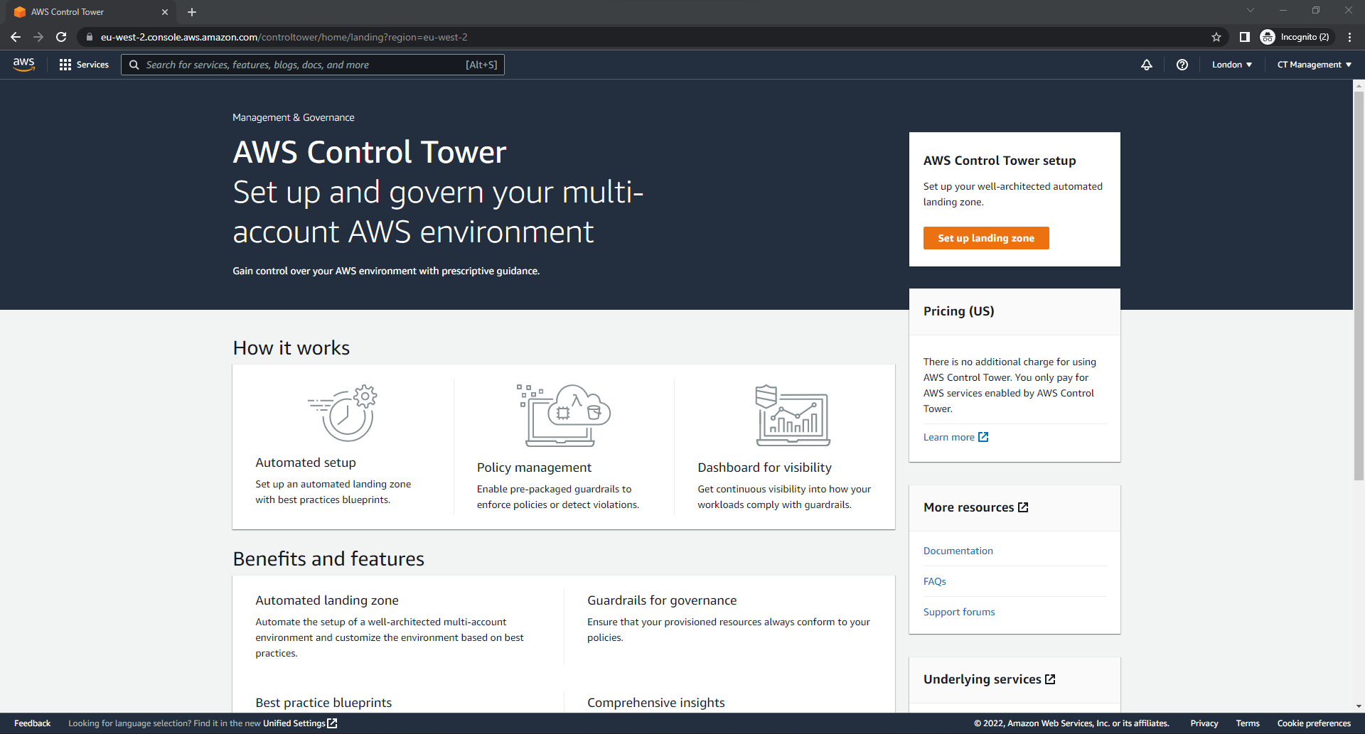 Deploying a Landing Zone with AWS Control Tower – Part 1 | GlobalLogic