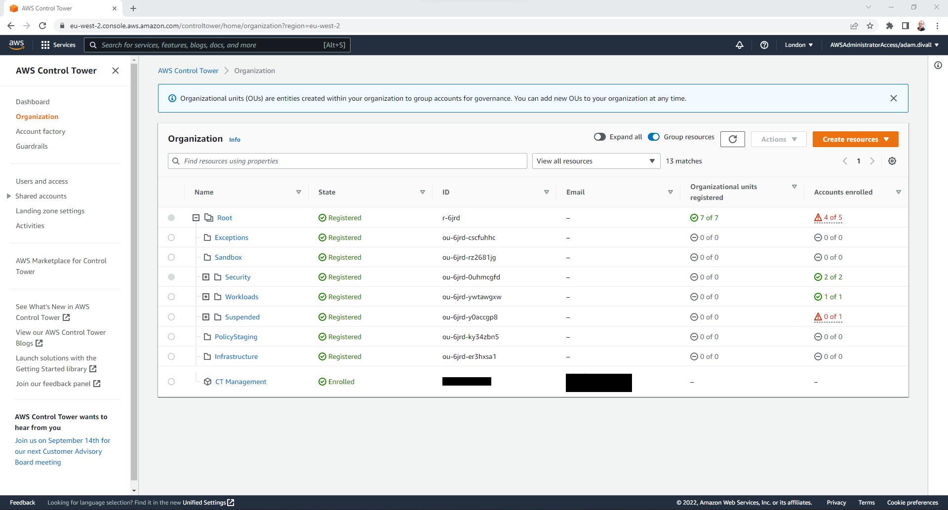 Deploying A Landing Zone With Aws Control Tower Part 2 Globallogic