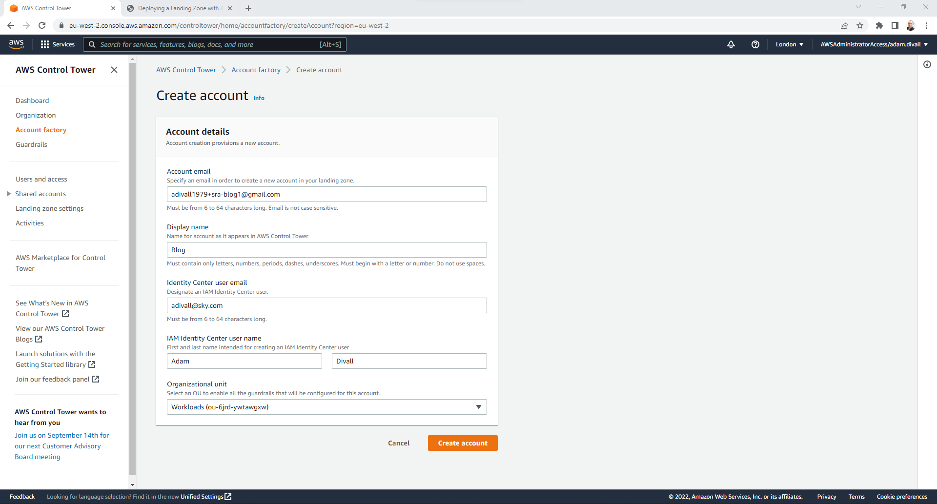 Deploying A Landing Zone With Aws Control Tower Part 3 Globallogic