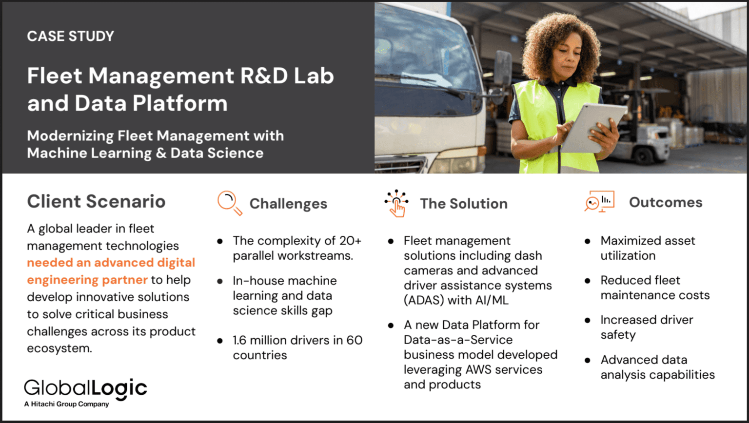 Fleet Management R&D Lab and Data Platform | GlobalLogic