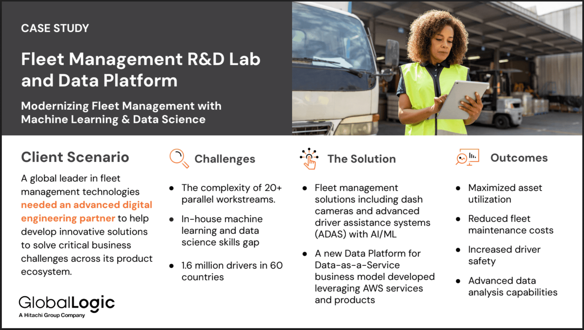 Fleet Management R&D Lab and Data Platform | GlobalLogic